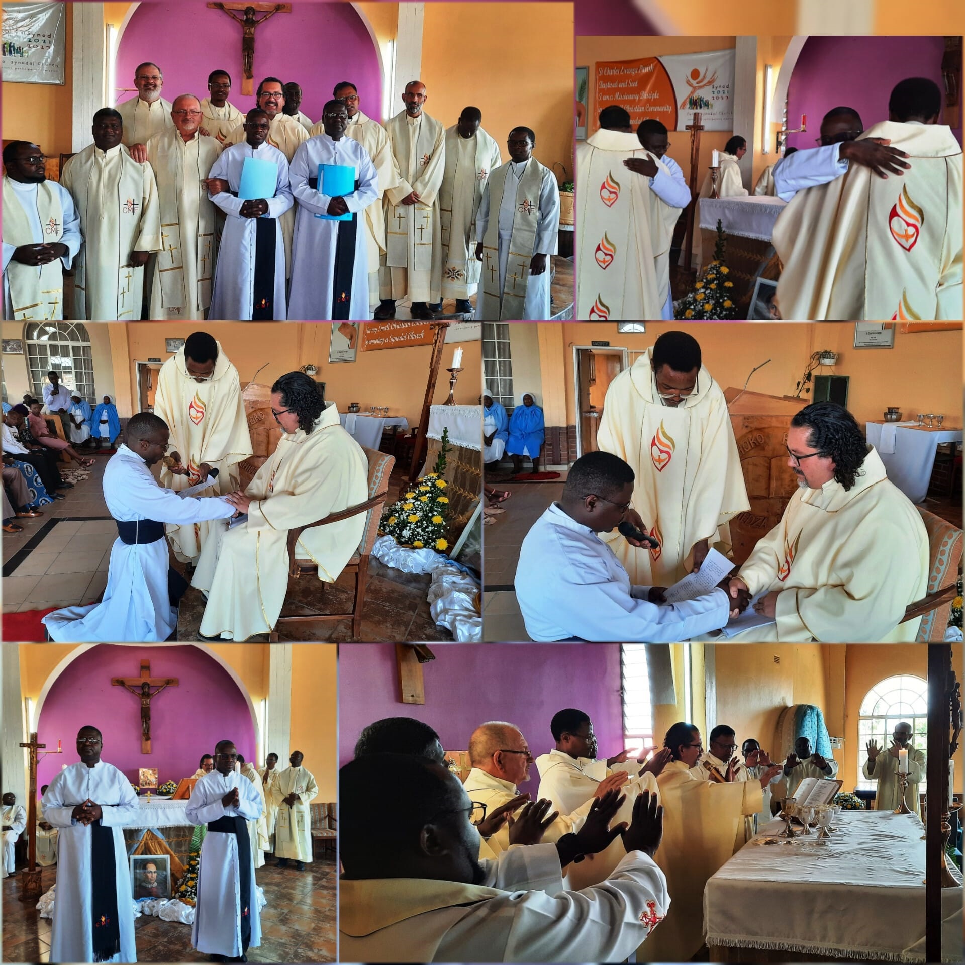 Final Vows of Brothers Lee Malunga and Kudzai Tonganai in Zimbabwe ...
